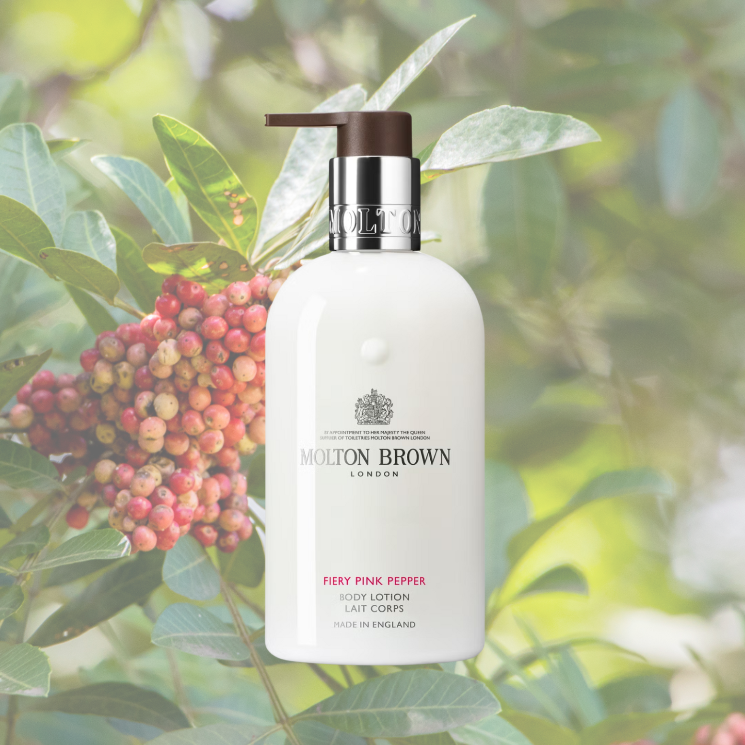 Molton Brown Fiery Pink Pepper Body Lotion 300 ml - Marcolinia London ...