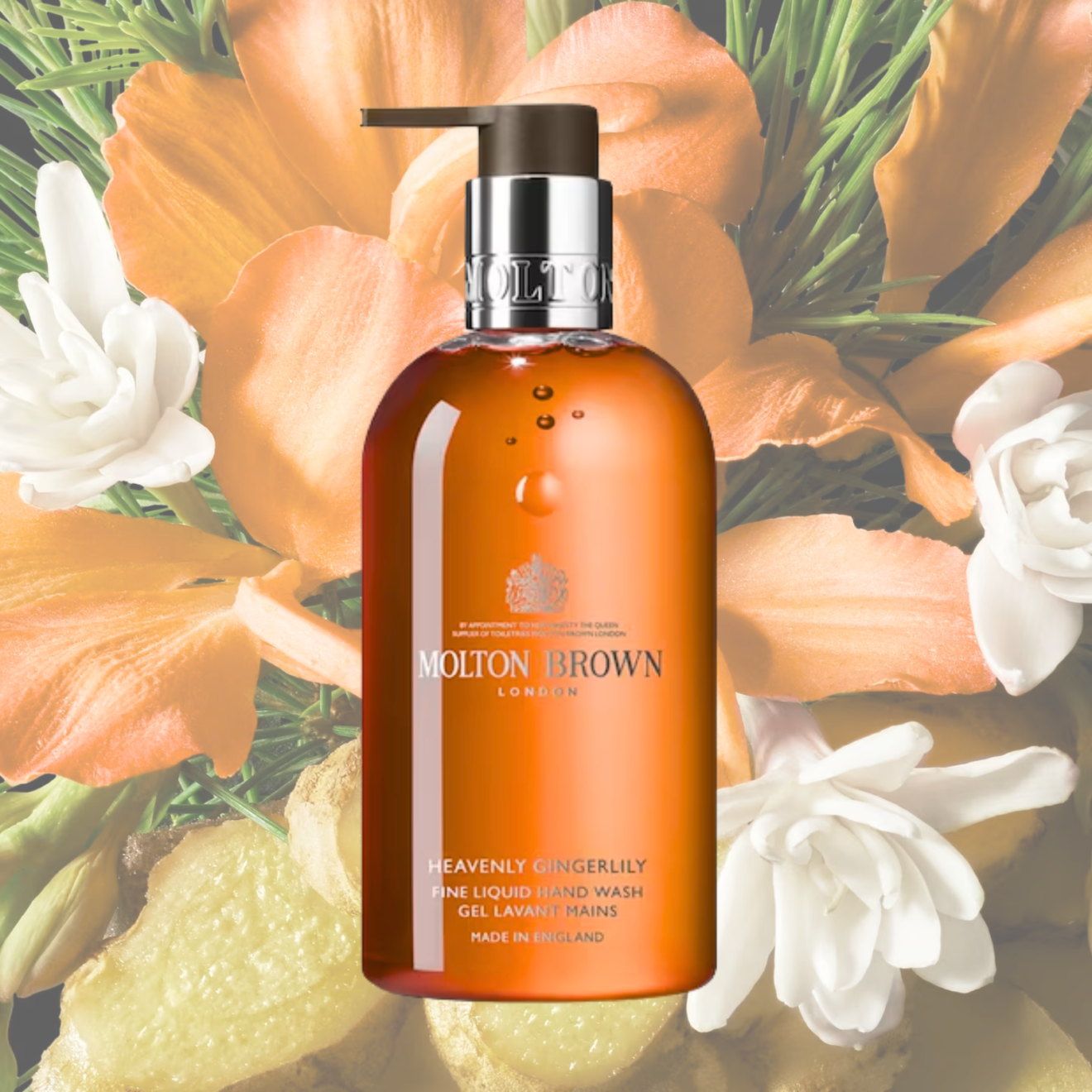 Molton Brown Heavenly Gingerlily Fine Liquid Hand Wash 300ml ...