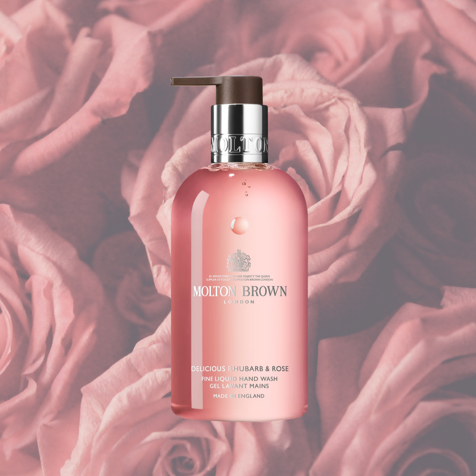 Molton Brown Delicious Rhubarb & Rose Fine Liquid Hand Wash 300ml ...